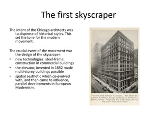 (History of Architecture 2) Nov 2012 modern architecture | PDF