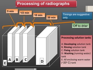 Nov 2013 radiographic exposure and processing technique sp tyagi | PPT