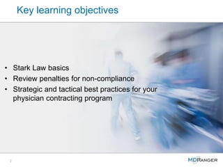 Stark Law Basics | PPT