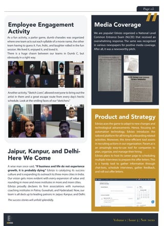 Edvizo Nov 2020 Newsletter V01i04 | PDF