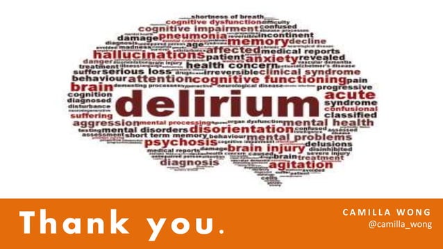 Perioperative delirium | PPTX | Brain and Nervous System Disorders ...