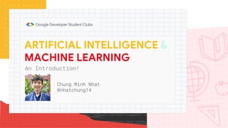 [Nov 26] introduction to AI / ML | PPT