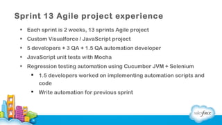 Test Automation With Cucumber JVM, Selenium, and Mocha | PPT