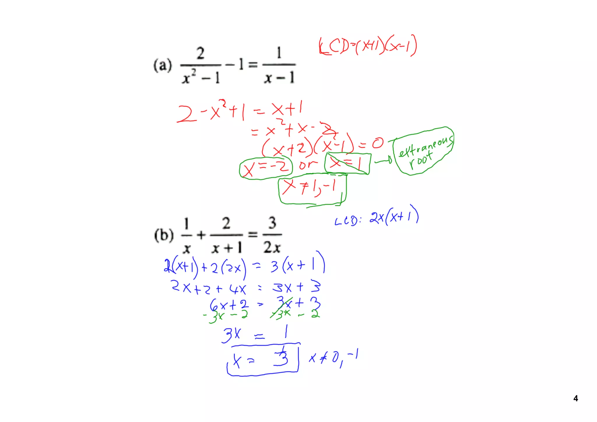 Nov 4 Solving Rational Equations | PPT