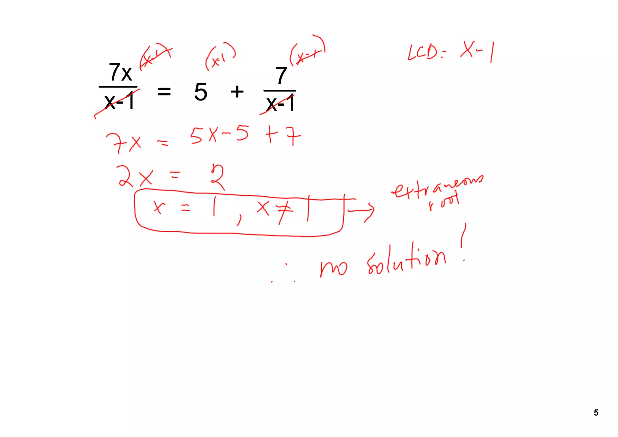 Nov 4 Solving Rational Equations | PPT
