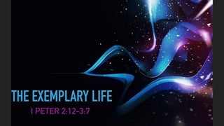 The Exemplary Life | PDF