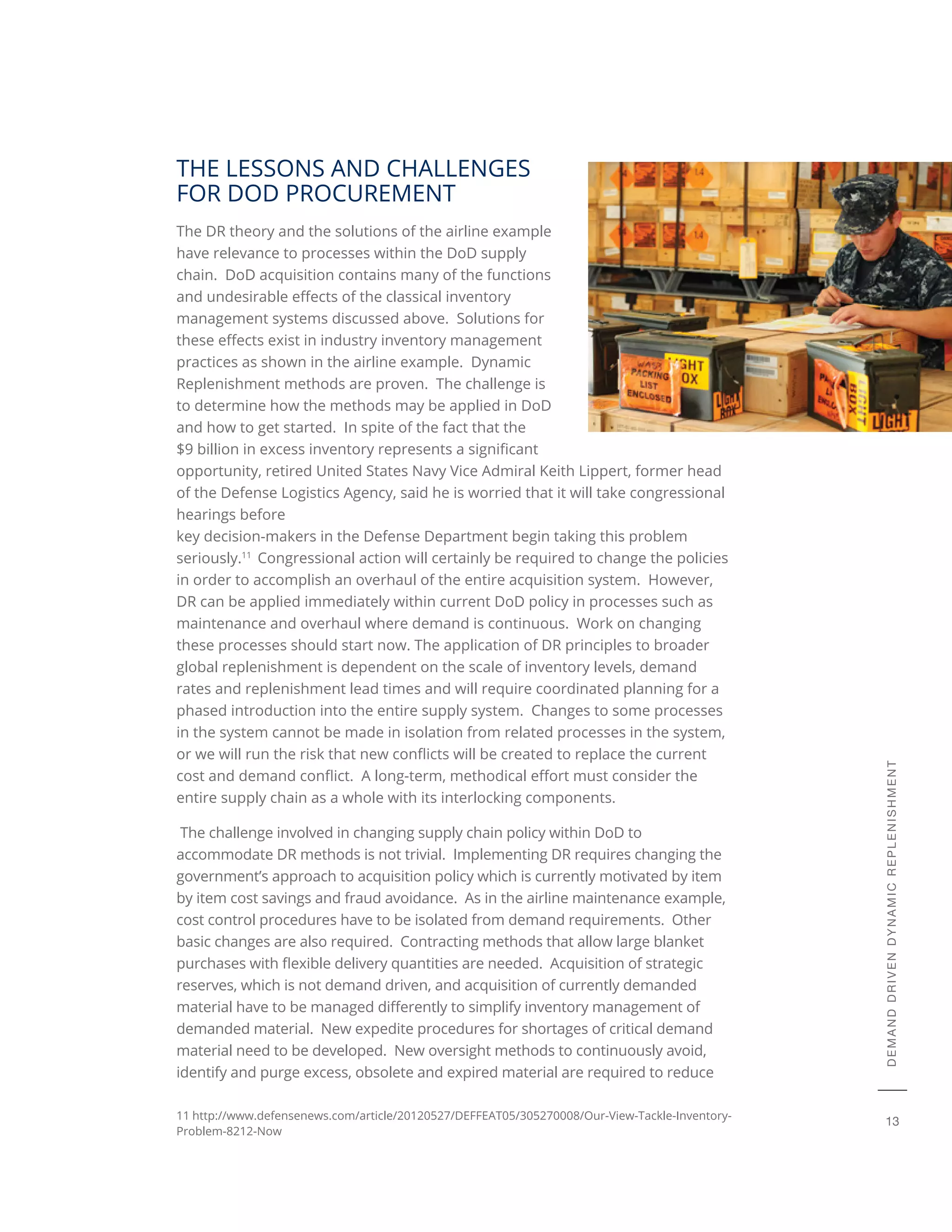 Novaces dynamic replenishment-paper-lr | PDF