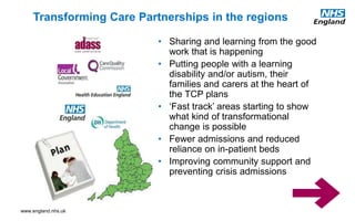 Building the right support for people with a learning disability and/or ...