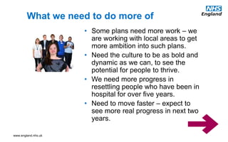 Building the right support for people with a learning disability and/or ...