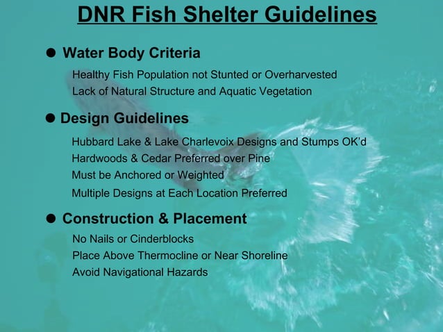 Fish Shelters | PPT