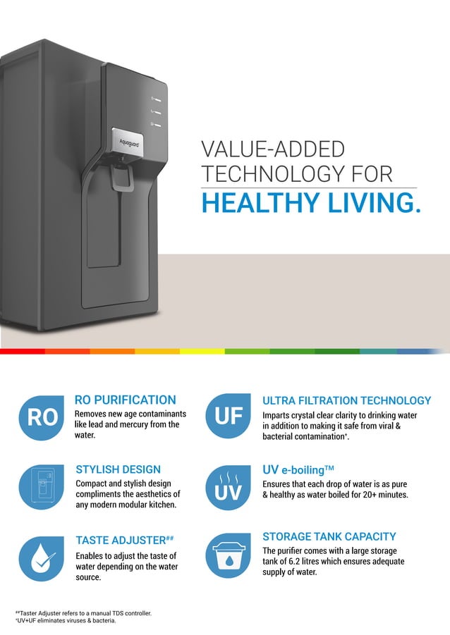 Aquaguard nova Water purifier | PDF | Home Appliances | Home & Garden