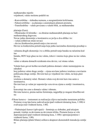 Novac kao sredstvo razmene | DOCX