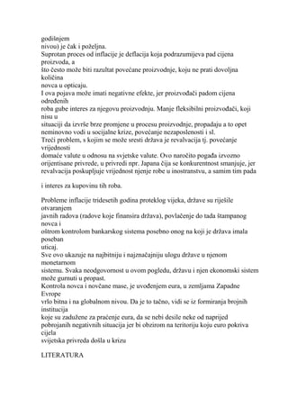 Novac kao sredstvo razmene | DOCX