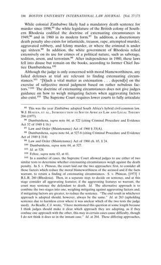 Death Penalty in Botswana | PDF