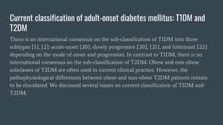 Noval classification of diabetes mellitus.pptx | Diabetes | Diseases ...