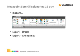 Novapoint 19 dcm samhällsplanering | PDF