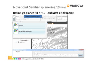 Novapoint 19 dcm samhällsplanering | PDF