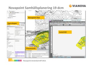 Novapoint 19 dcm samhällsplanering | PDF