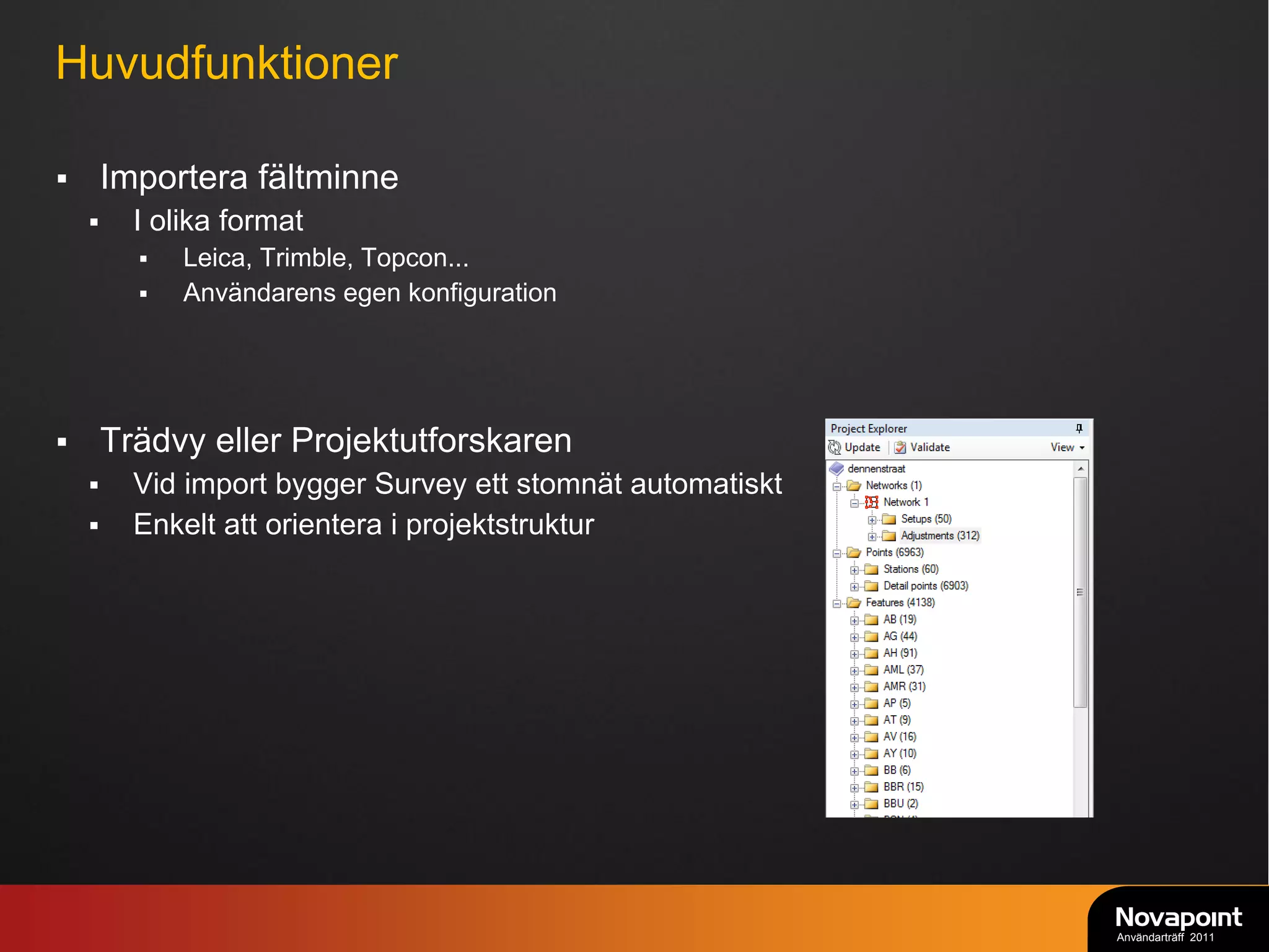 Novapoint survey | PPT