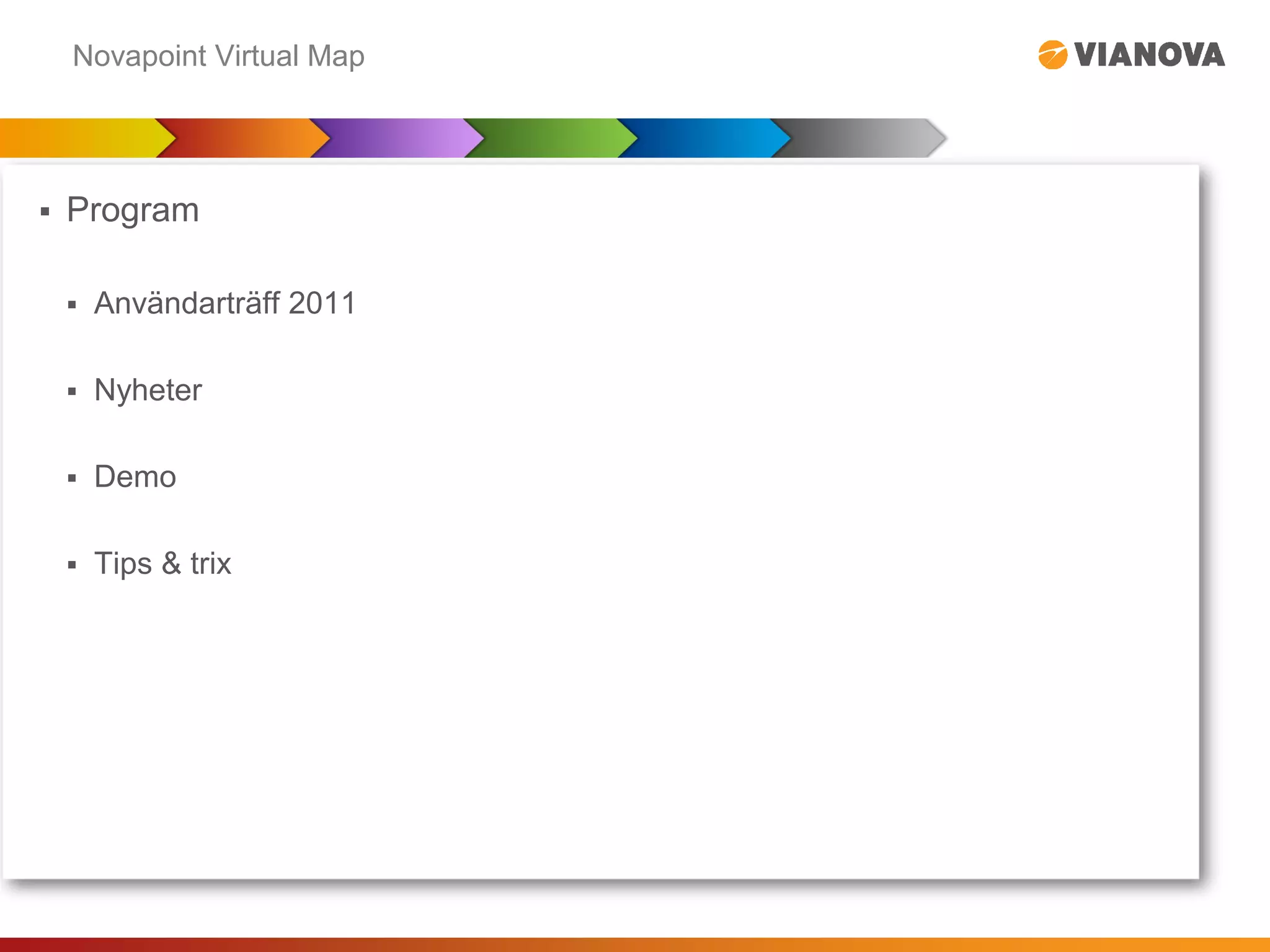 Novapoint virtual map advanced | PDF