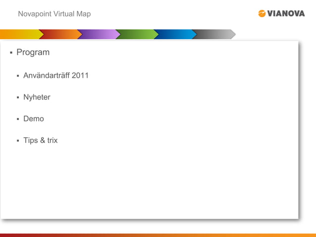 Novapoint virtual map advanced | PDF