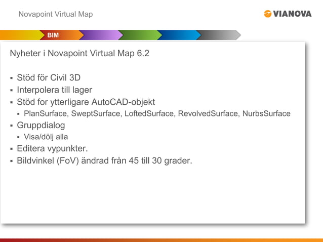 Novapoint virtual map advanced | PDF
