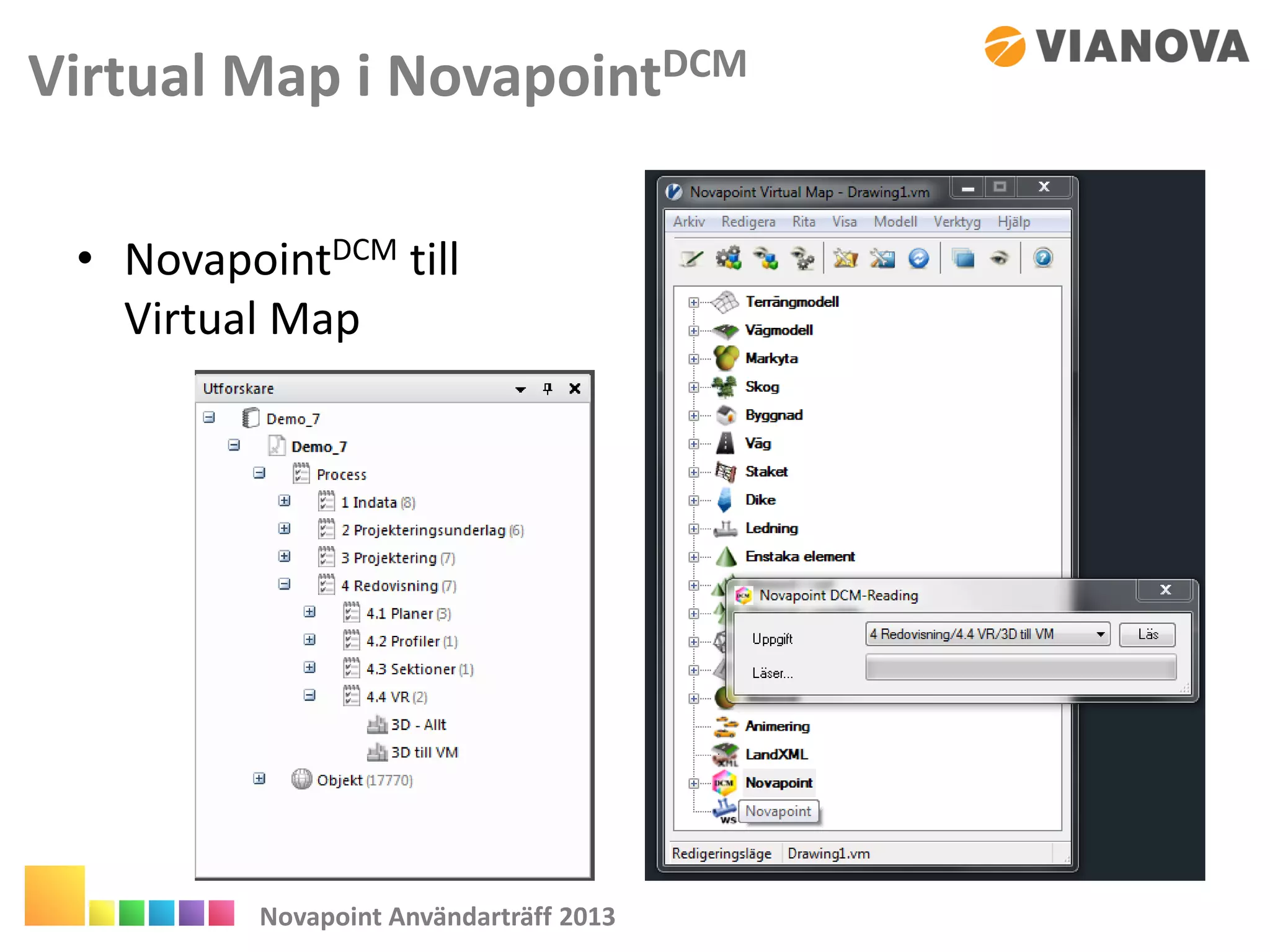 Novapoint virtual map med vdc viewer | PDF