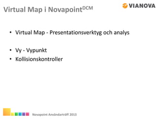 Novapoint virtual map med vdc viewer | PDF
