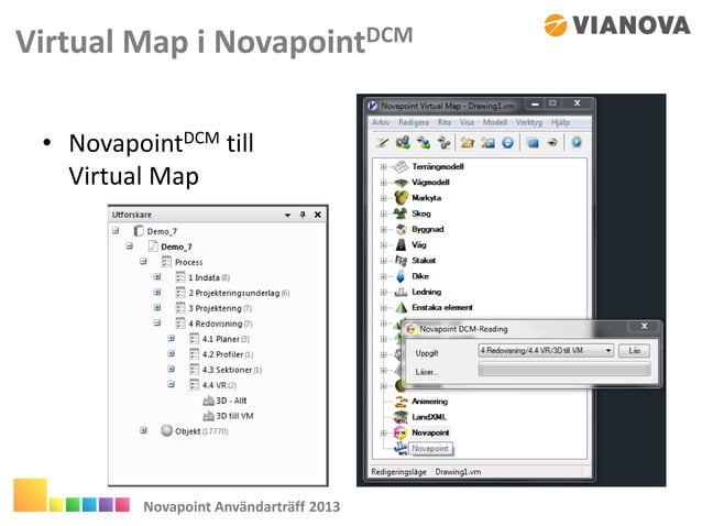 Novapoint virtual map med vdc viewer | PDF