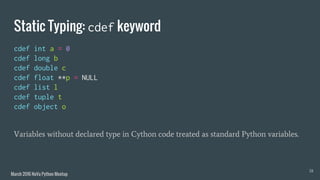 Brief Introduction to Cython | PDF