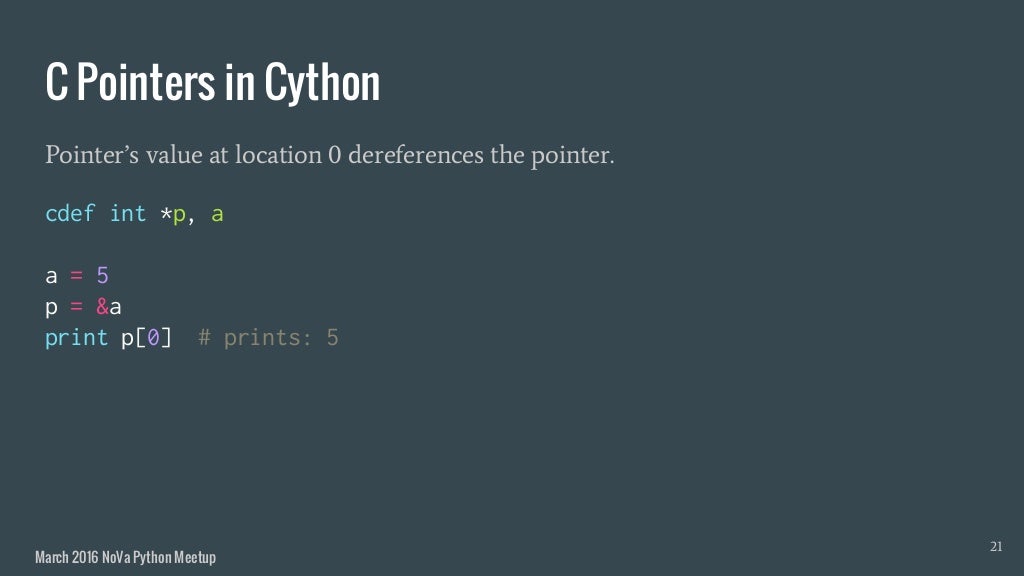 Brief Introduction to Cython