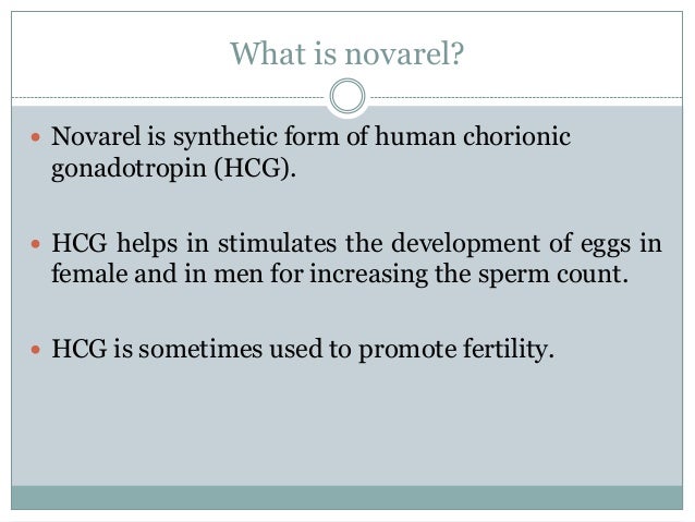 Novarel –uses and side effects