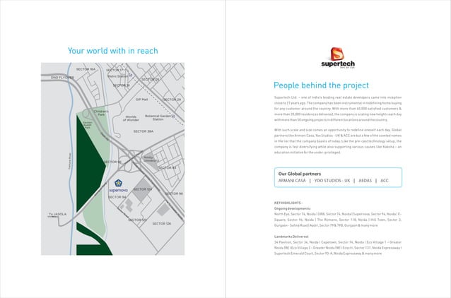 Supertech Supernova Nova Residences Broucher | PDF