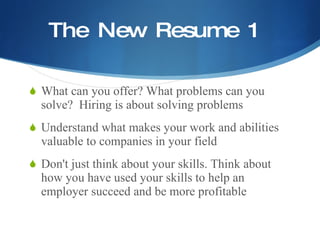 Nova Resume Presentation7 | PPT