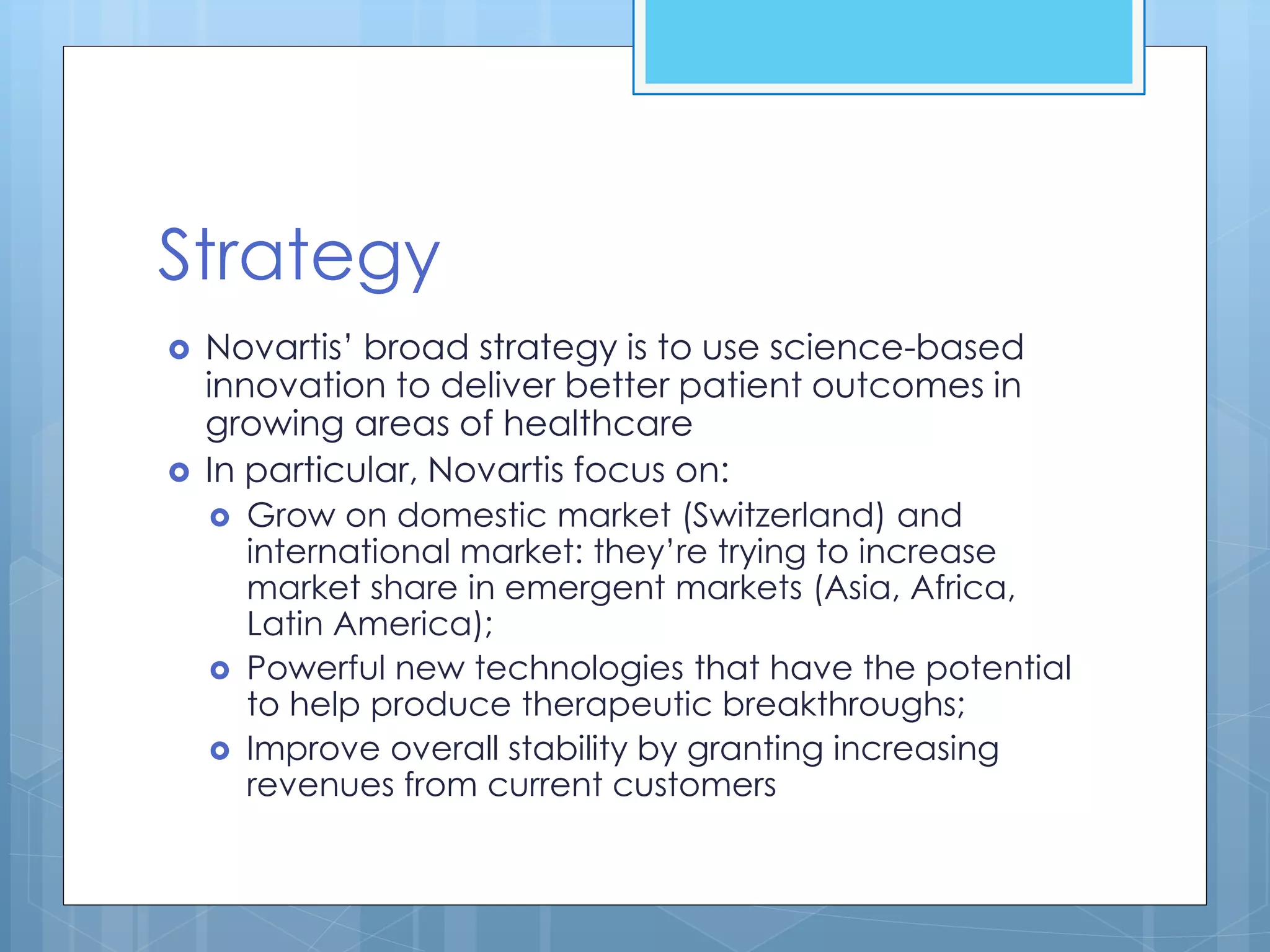 Novartis Balanced Scorecard | PDF