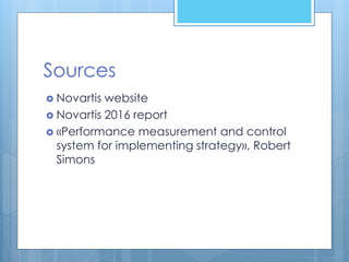 Novartis Balanced Scorecard | PDF