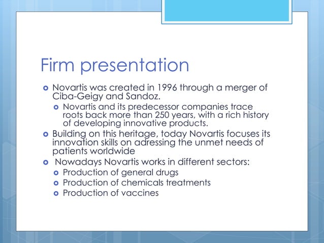 Novartis Balanced Scorecard | PDF