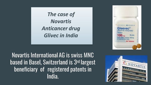 Novartis V. Union of India (2013) 6 SCC 1.pptx | Pharmaceutical Industry | Industries
