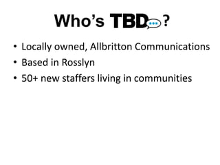 Engaging with TBD | PPT