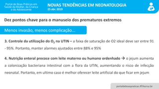 Novas Tendências em Neonatologia | PDF