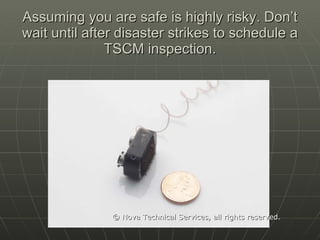 Nova Technical Services Tscm | PPT | Business | Business and Finance