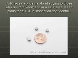 Nova Technical Services Tscm | PPT | Business | Business and Finance