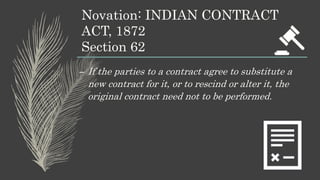 Novation and Remission of Contract | PPTX