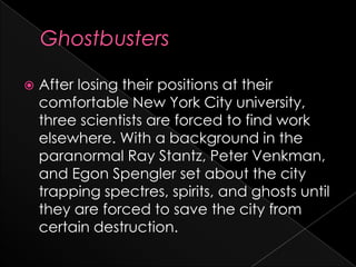 Ghostbusters | PPT