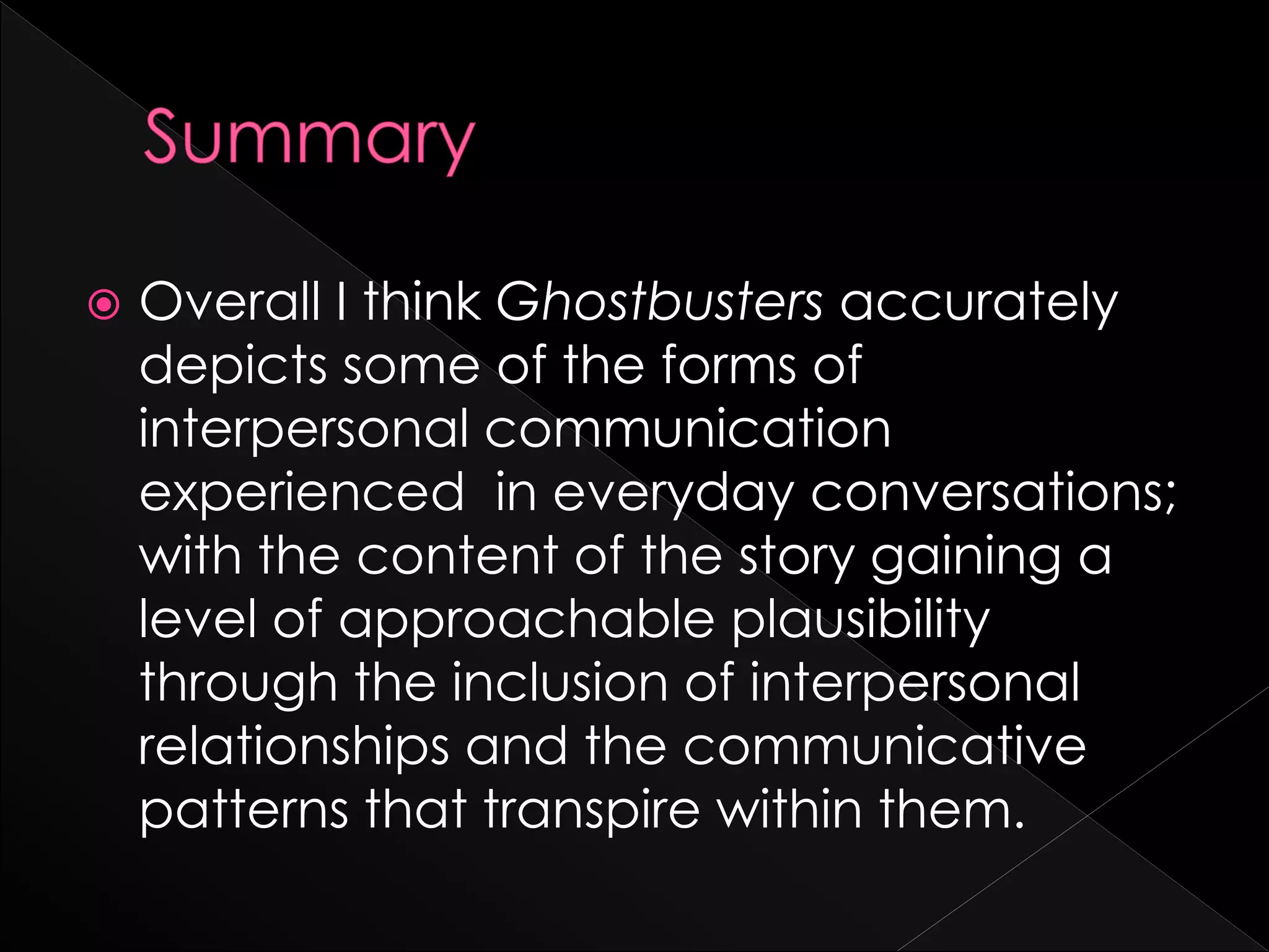 Ghostbusters Presentation | PDF