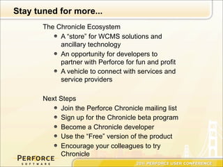 Introducing the Perforce Web Content Management System | PDF