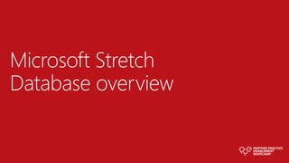 Stretch Database | PPTX