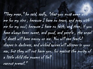 The canterville ghost-chapter 5 by Mohammad Zaid | PPT