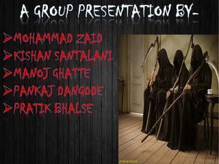 The canterville ghost-chapter 5 by Mohammad Zaid | PPT