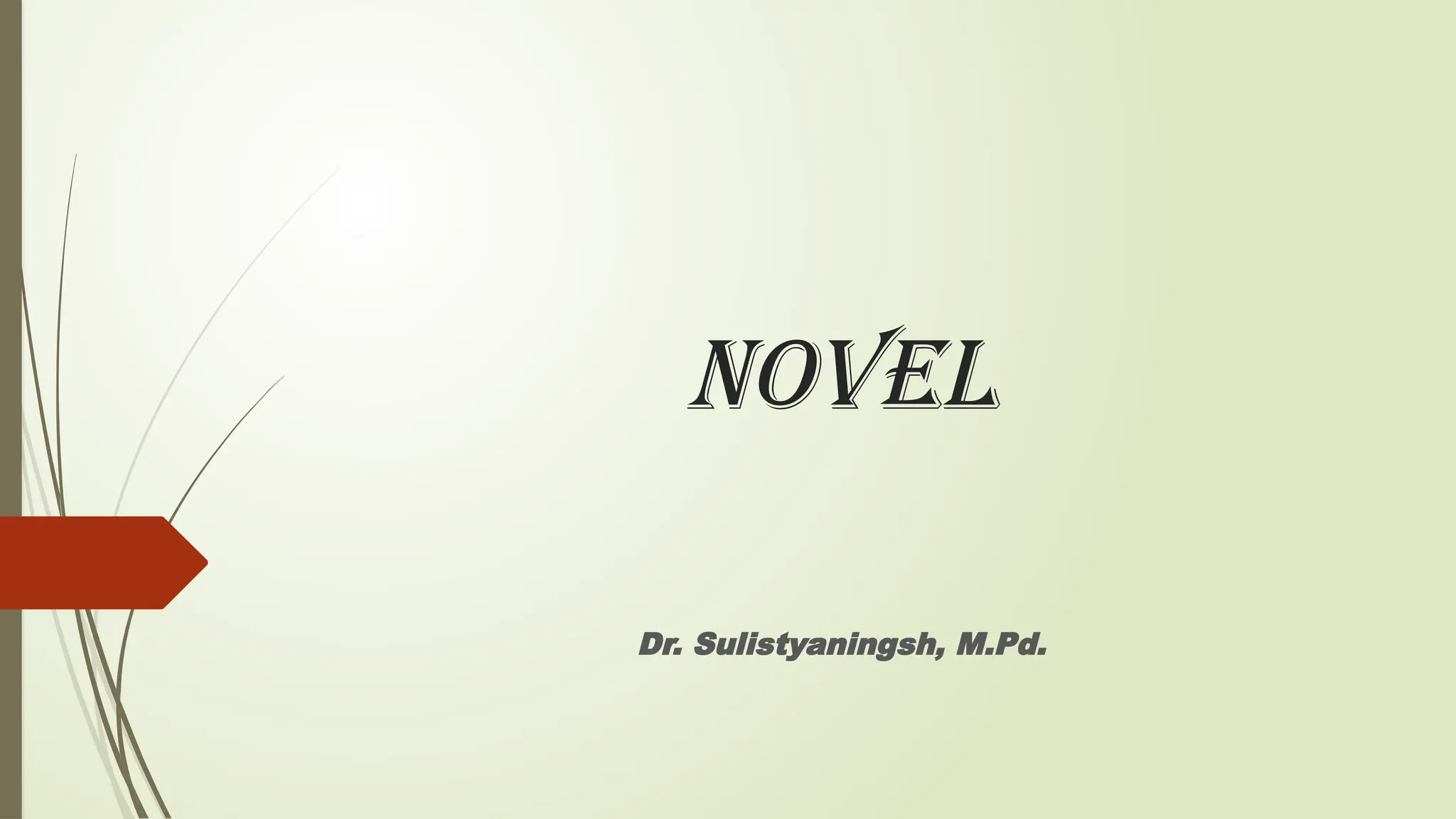 NOVEL-ppt.pptx novel notes PDF best Notes | PPTX